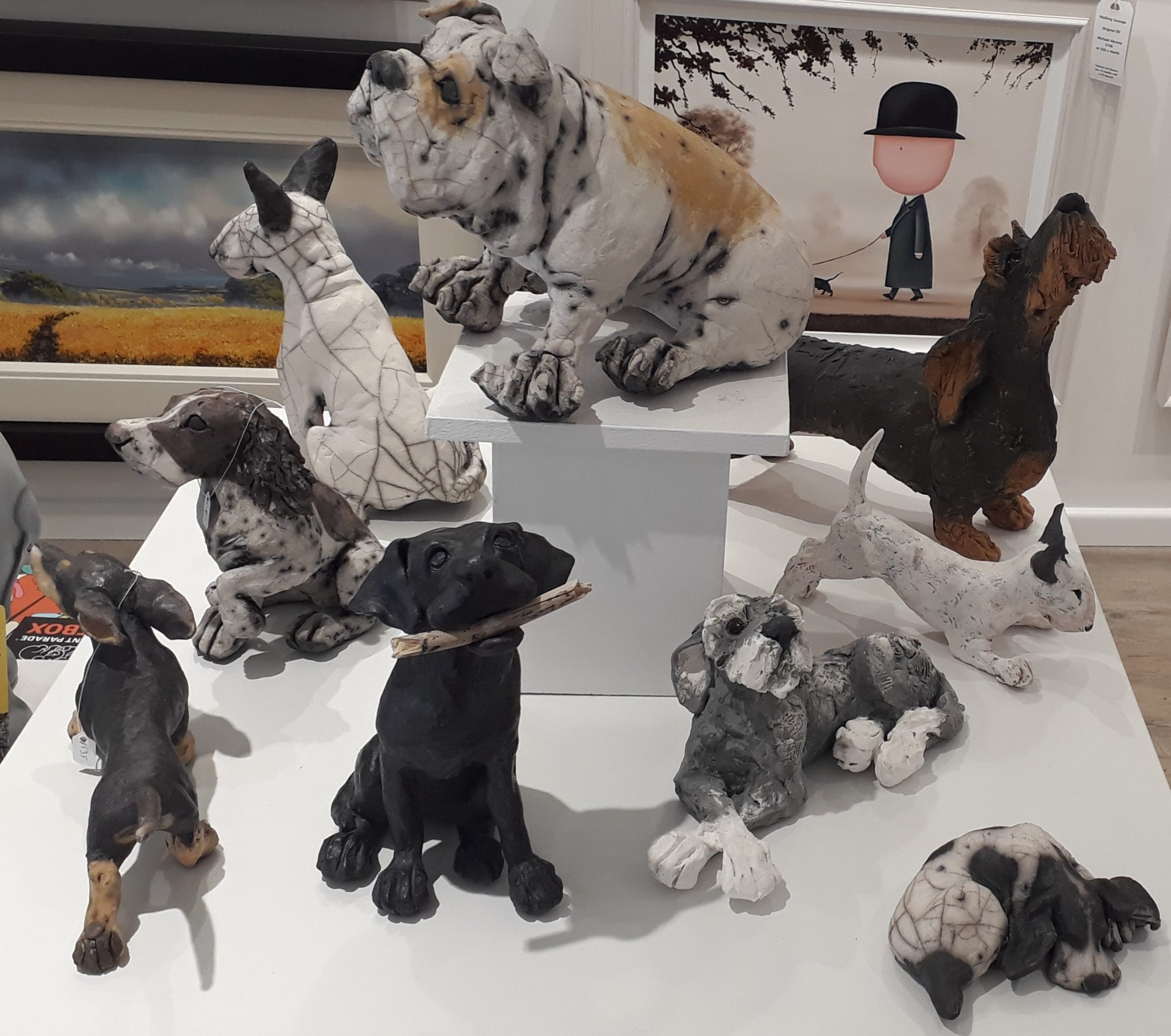 Ceramic Dogs | Quay Art
